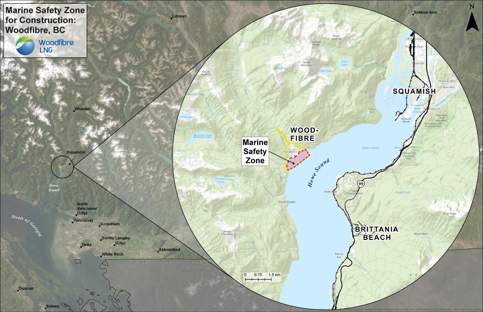 Marine Activities, Transportation & Safety Measures | Woodfibre LNG