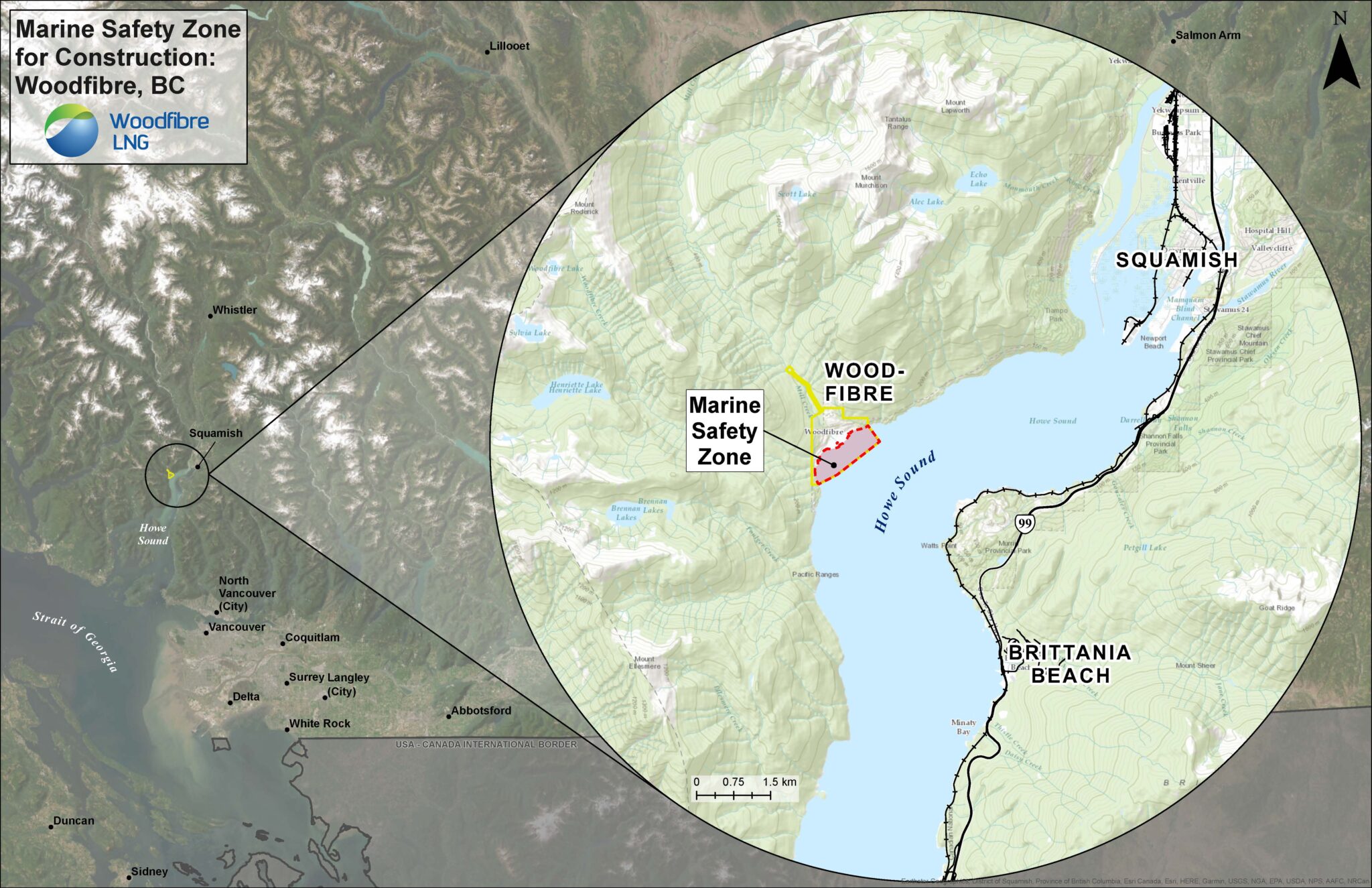 Marine Activities, Transportation & Safety Measures | Woodfibre LNG