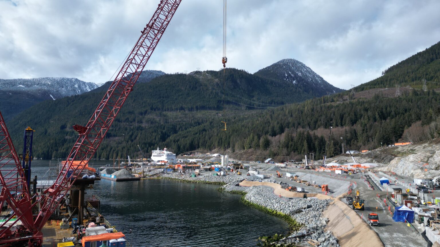 April Construction Update | Woodfibre LNG