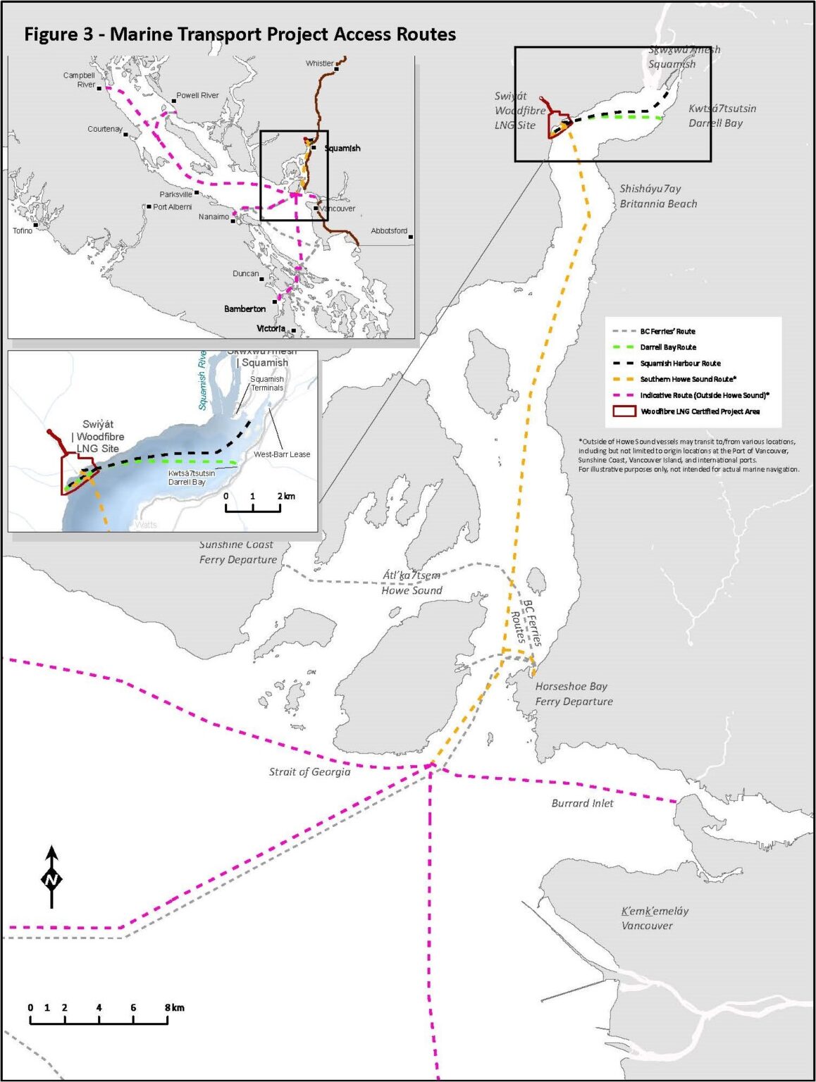 Marine Activities, Transportation & Safety Measures | Woodfibre LNG