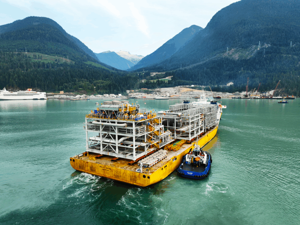 Woodfibre LNG construction passes halfway point as new modules arrive ...